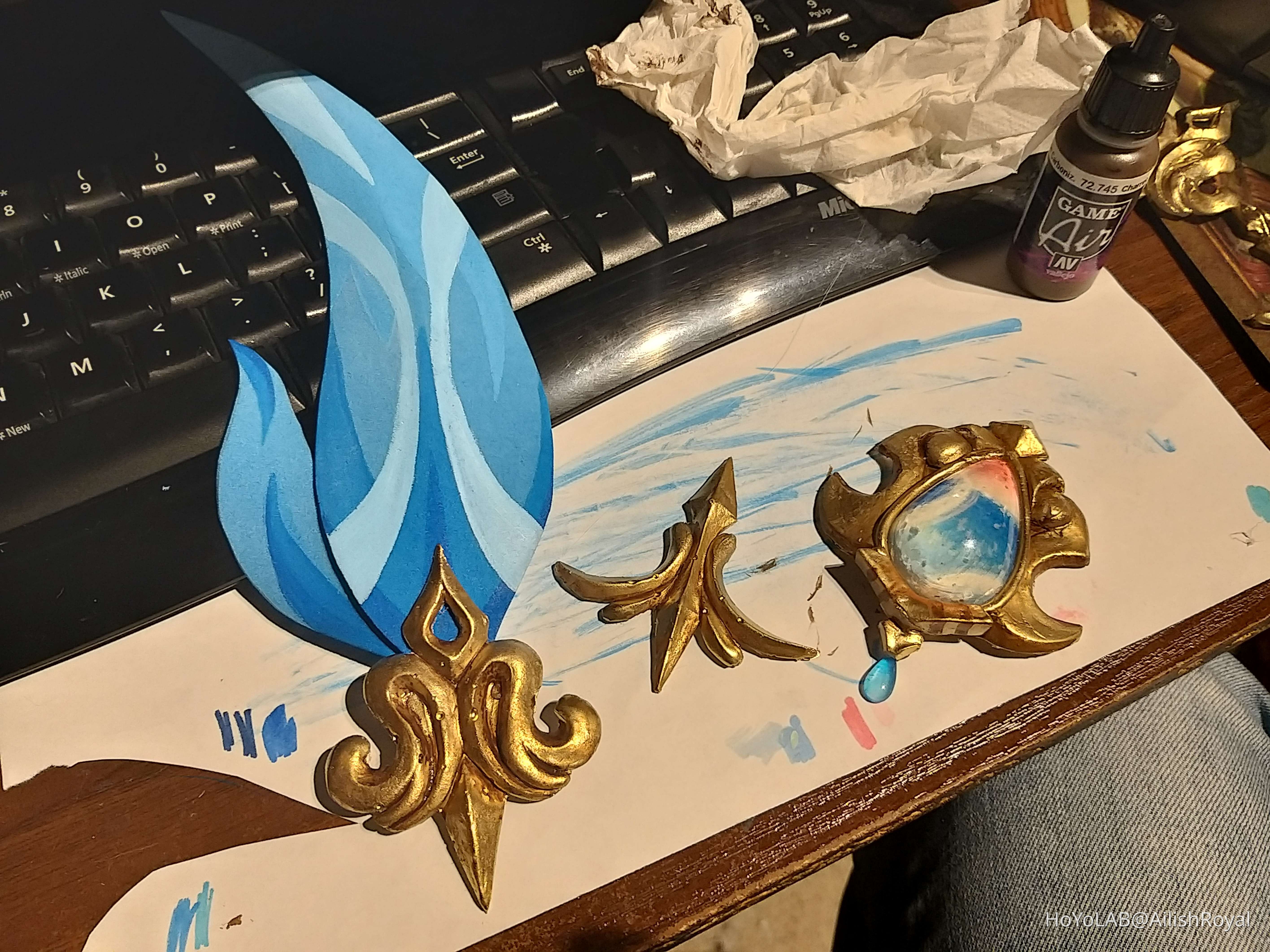 Neuvillette's cosplay props Genshin Impact | HoYoLAB