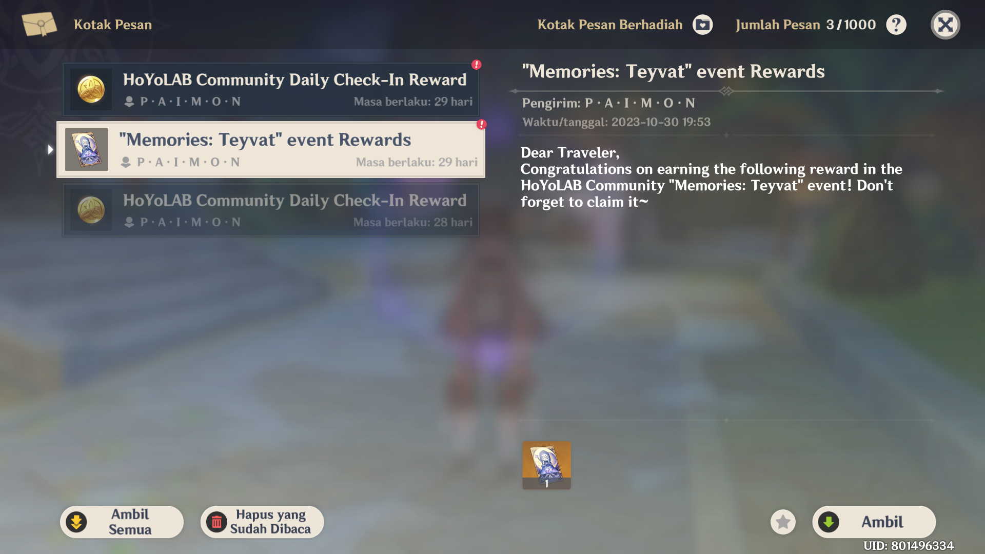 Wow Thanks Mihoyo For Gift Genshin Impact | HoYoLAB