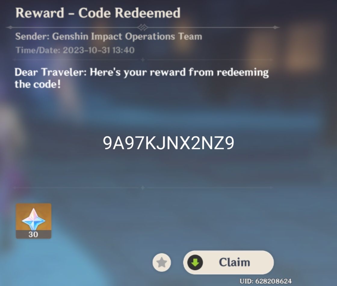 New Genshin Impact redemption code Genshin Impact | HoYoLAB