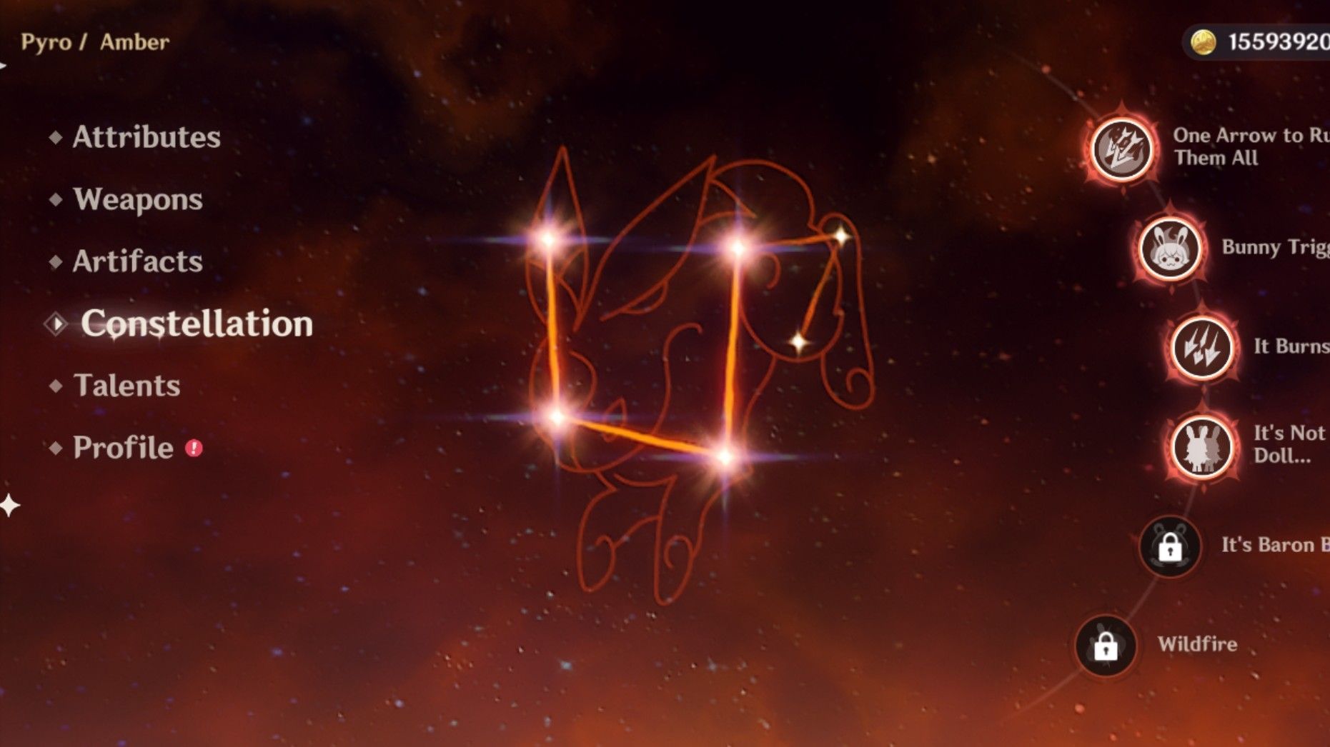 Finally, my Amber is C4! What constellation is yours at? Genshin Impact ...