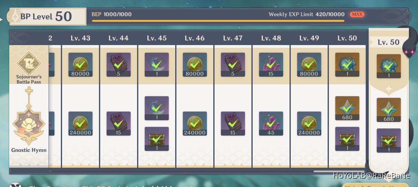 Finally got to level 50!!! Genshin Impact | HoYoLAB