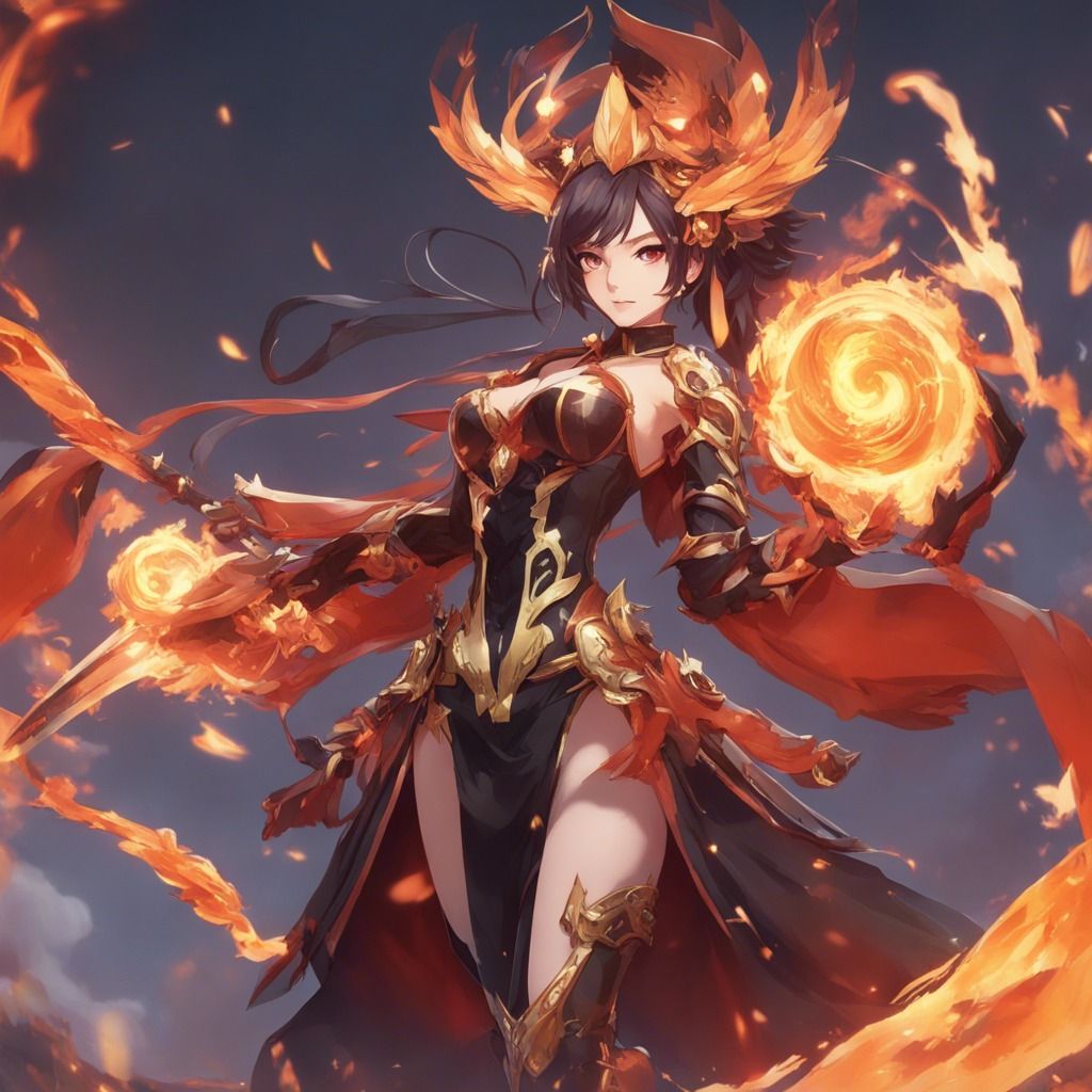 Pyro Archon | AI Generated Genshin Impact | HoYoLAB