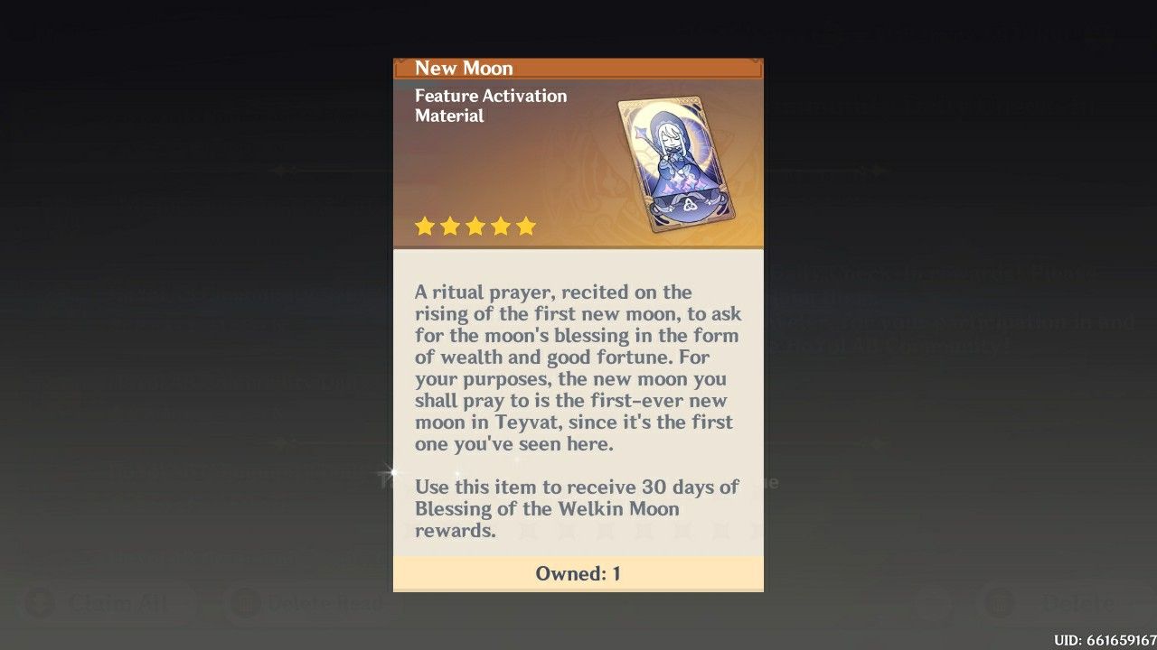 Rewards for blessing of the moon is there ! Genshin Impact | HoYoLAB