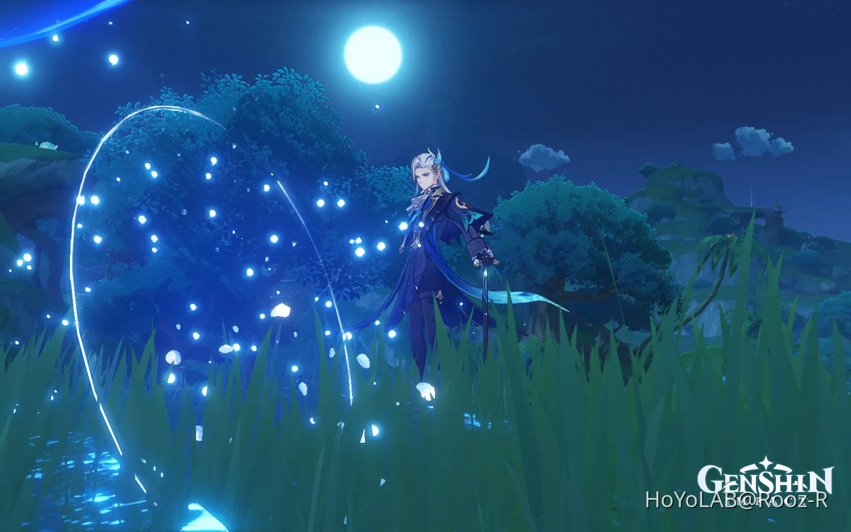 Neuvillette attack screenshots Genshin Impact | HoYoLAB