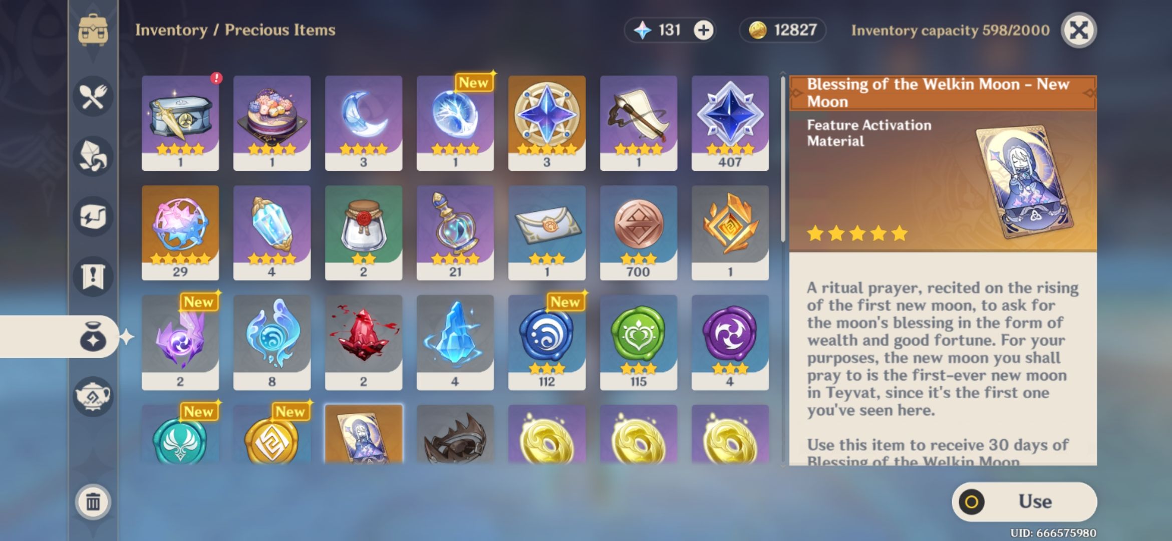 Free welkin reward Genshin Impact | HoYoLAB