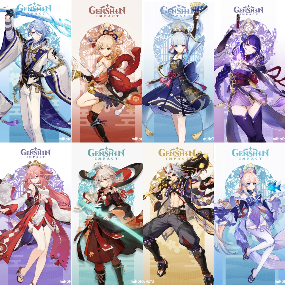 WHICH IS YOUR FAVORITE INAZUMA CHARACTER? Genshin Impact | HoYoLAB