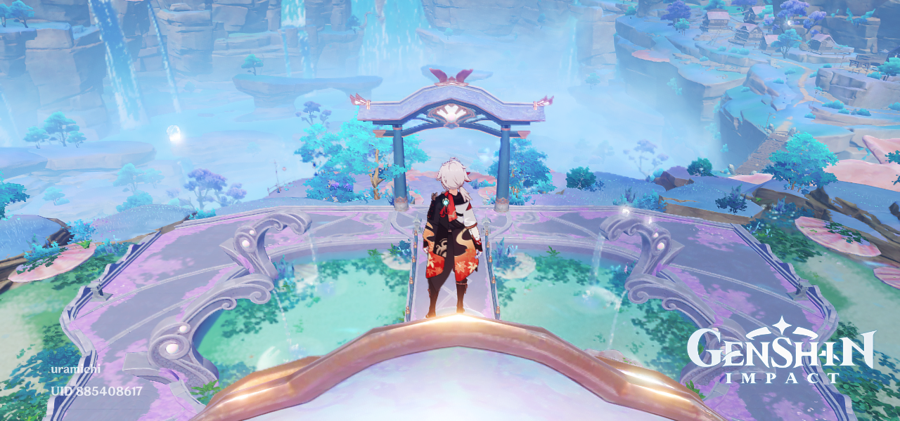 I love how almost all colors are present in this screenshot. Genshin ...