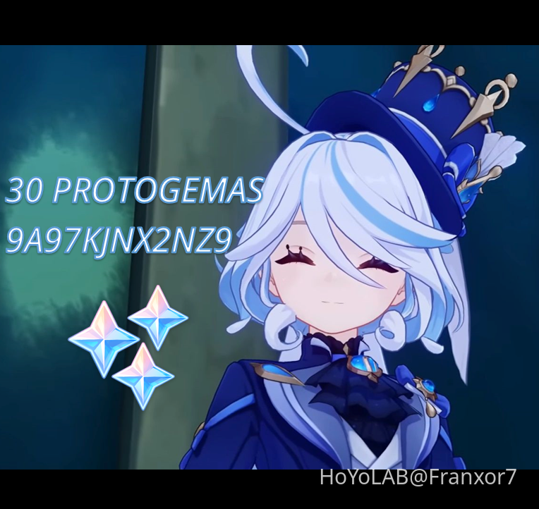 CÓDIGO 30 PROTOGEMAS: 9A97KJNX2NZ9 Genshin Impact | HoYoLAB