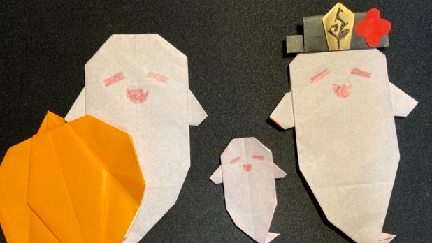 胡桃の幽霊を折り紙で作ってみた！ Genshin Impact | HoYoLAB
