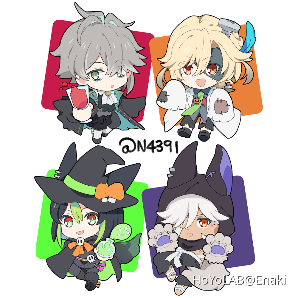 Happy Halloween! Here's Spooky 4ggravate! Genshin Impact | HoYoLAB