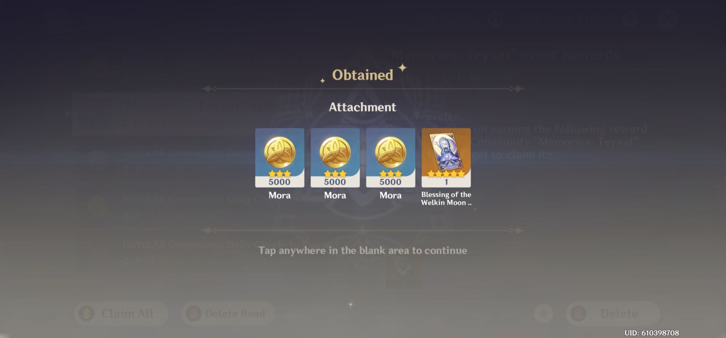 I ACTUALLY WON A WELKIN MOON! 😲 Genshin Impact | HoYoLAB