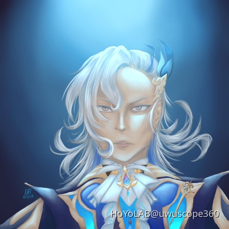 Neuvillette Fanart :) Genshin Impact | HoYoLAB