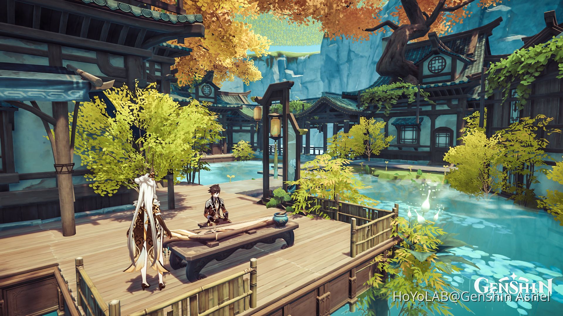 My try with new furnishing Genshin Impact | HoYoLAB