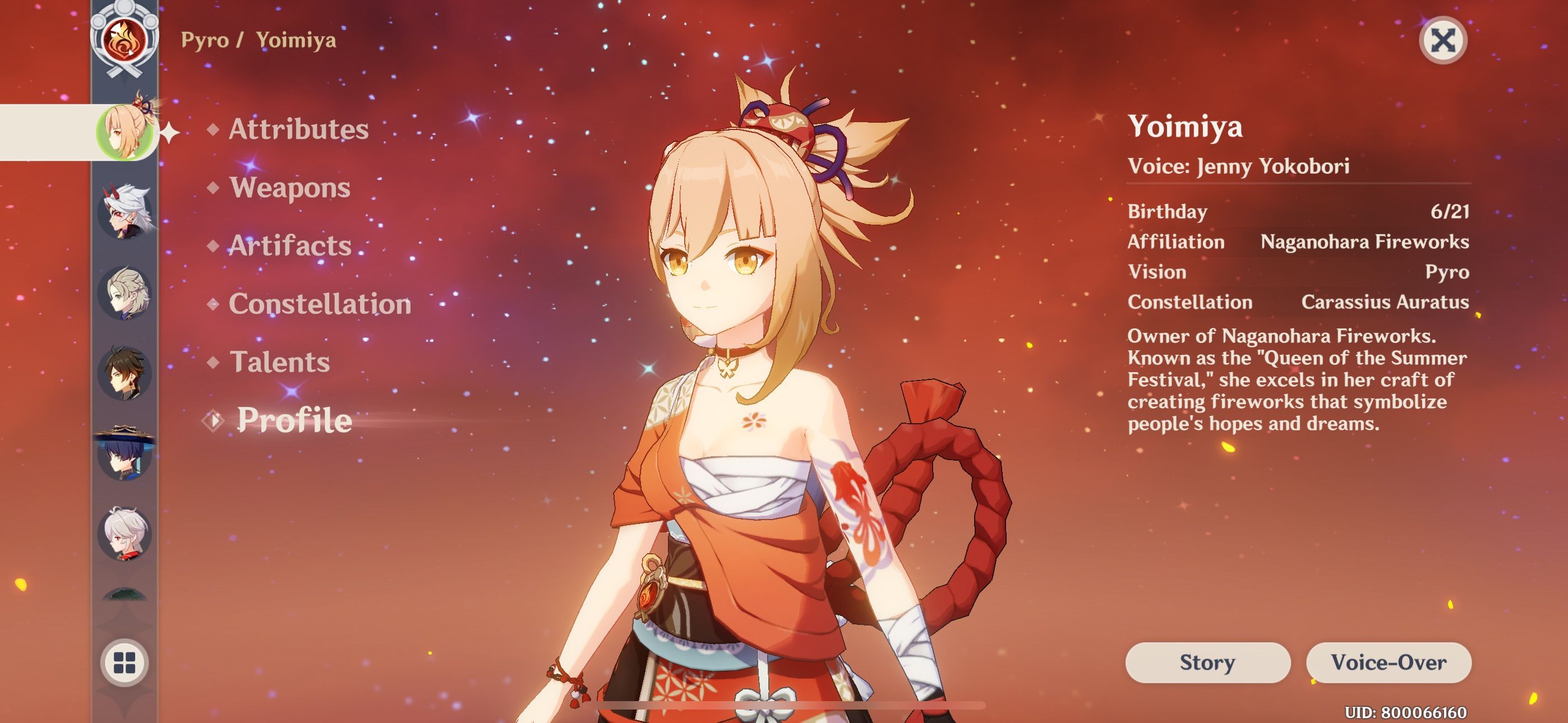 My Yoimiya Build Genshin Impact | HoYoLAB