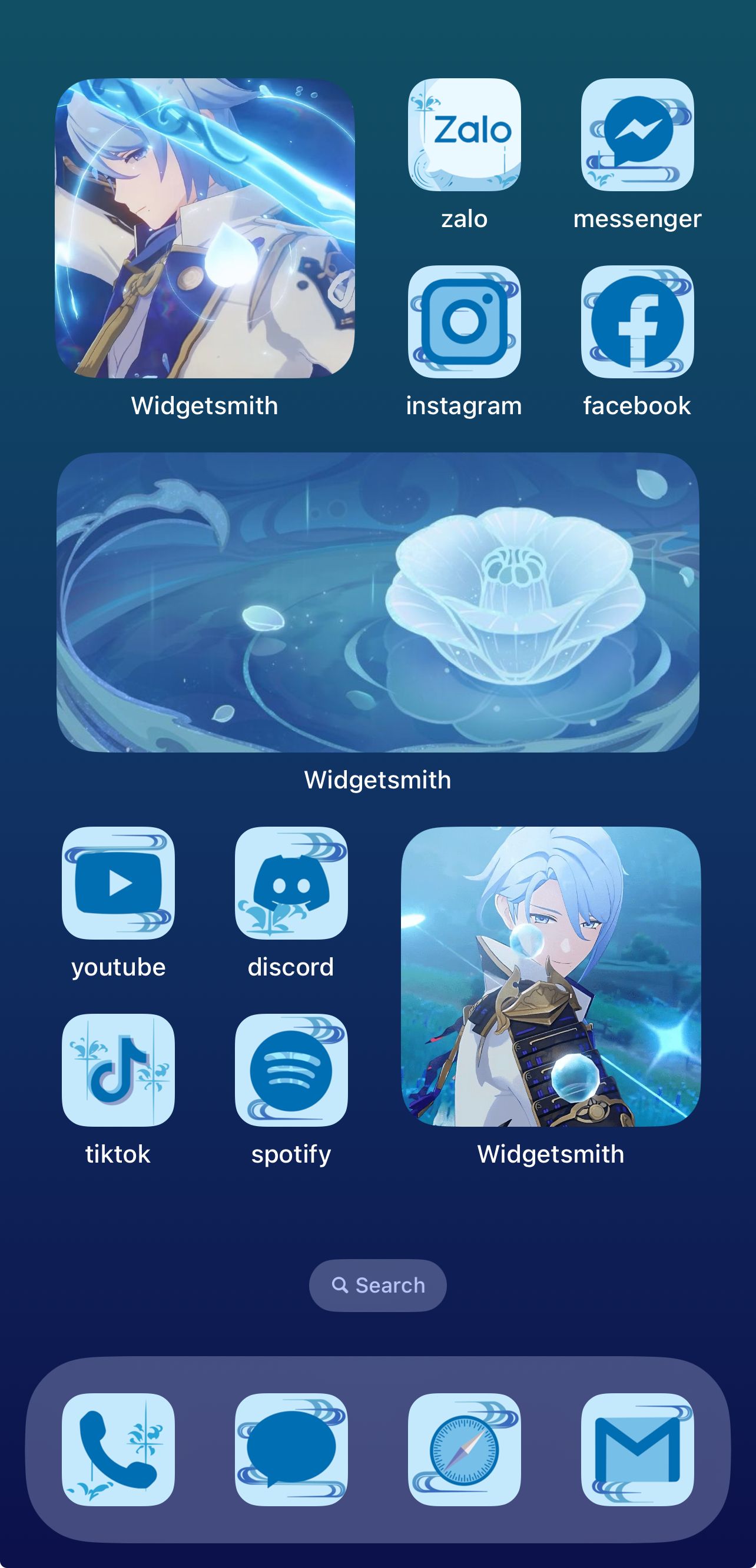 ayato phone layout Genshin Impact | HoYoLAB
