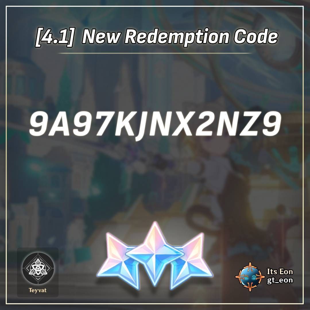 New Redeem Code Genshin Impact | HoYoLAB