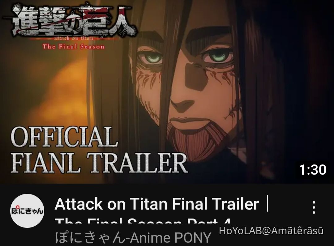 FIANL TRAILER....really... | HoYoLAB