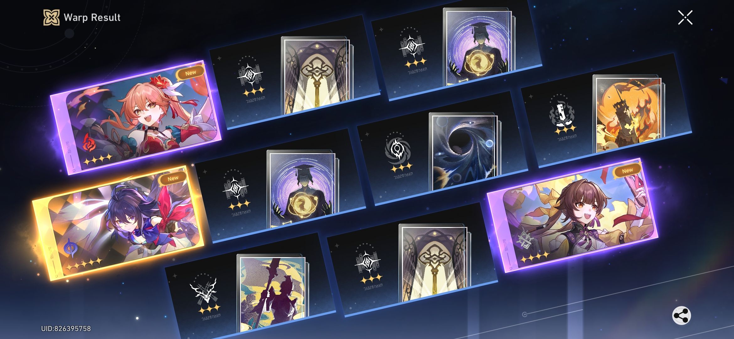 luck f2p is rill(20 pull) Honkai: Star Rail | HoYoLAB