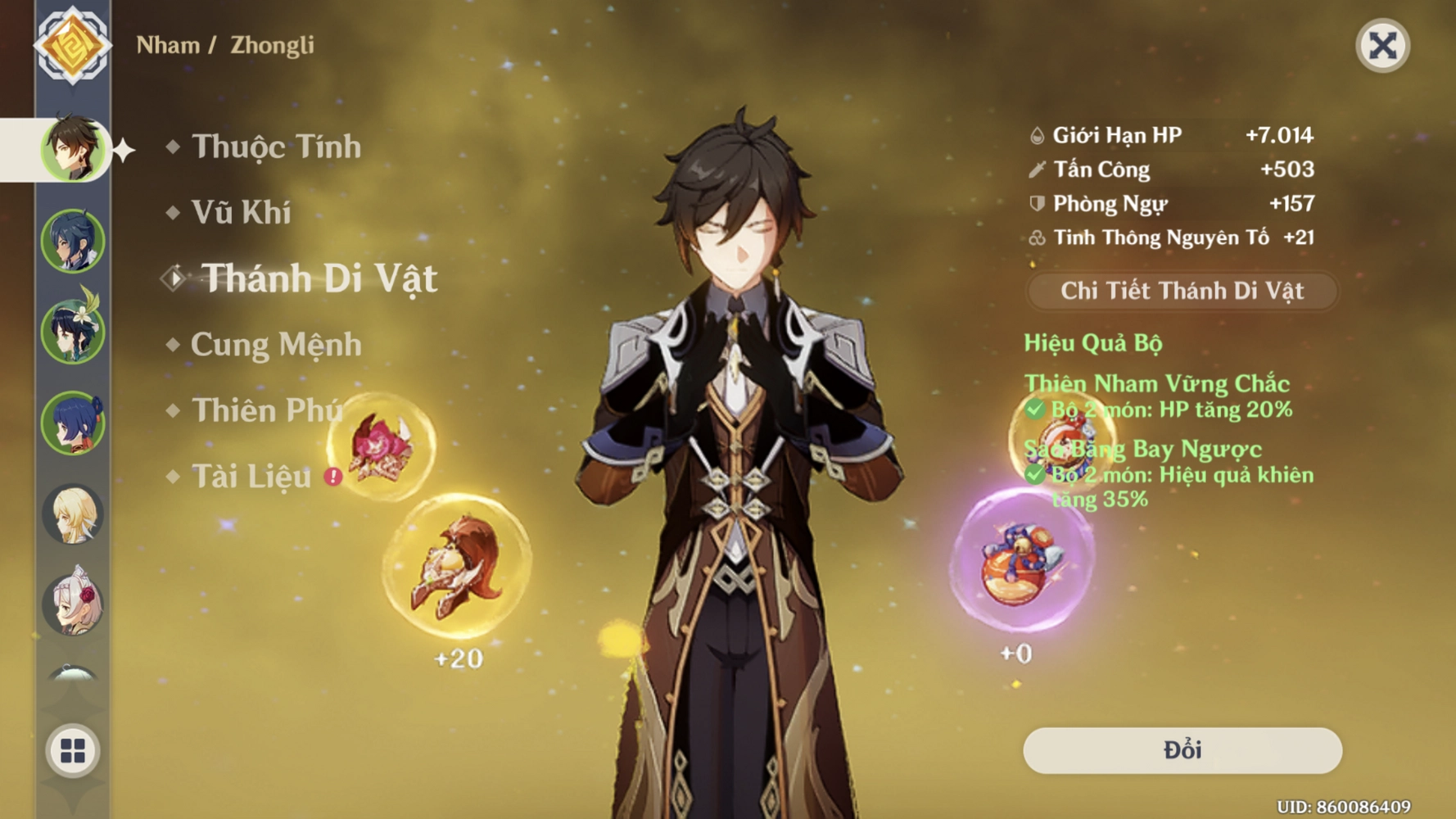 Zhongli của tui yếu quá ai chỉ tui build với Genshin Impact | HoYoLAB