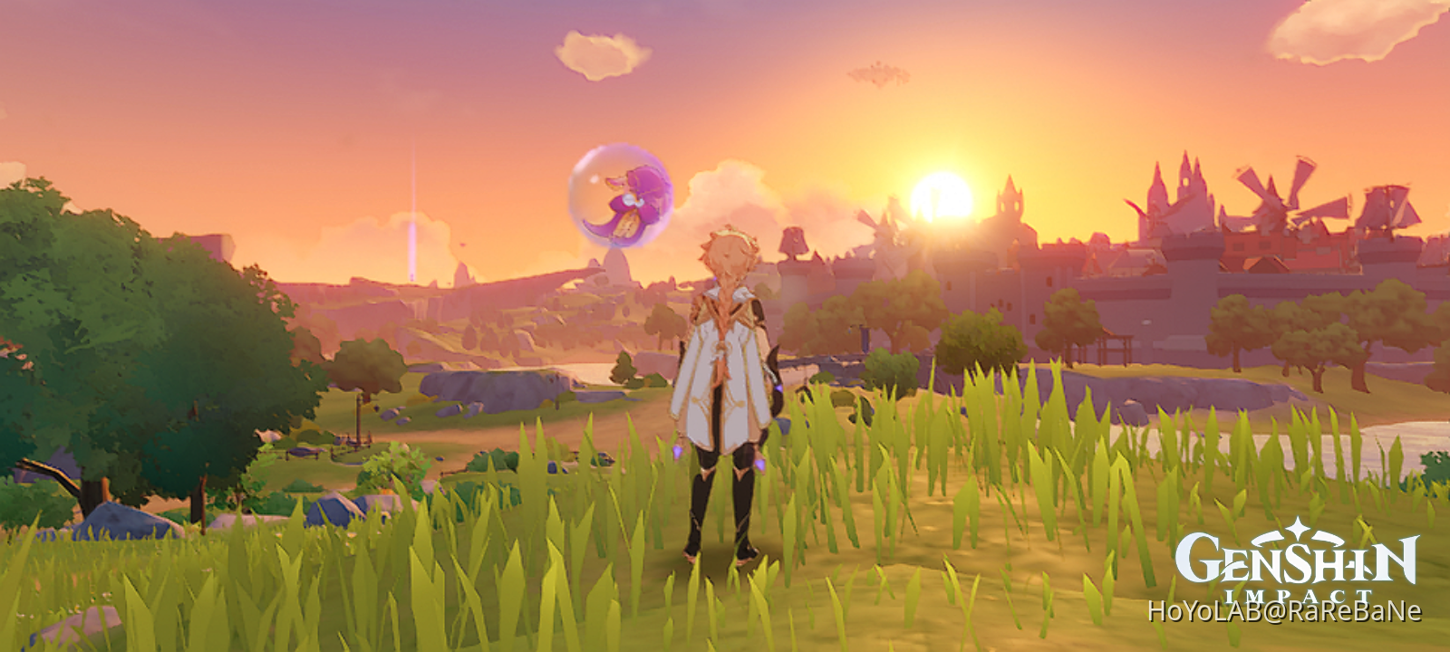 Evening time in Mondstat.... Genshin Impact | HoYoLAB