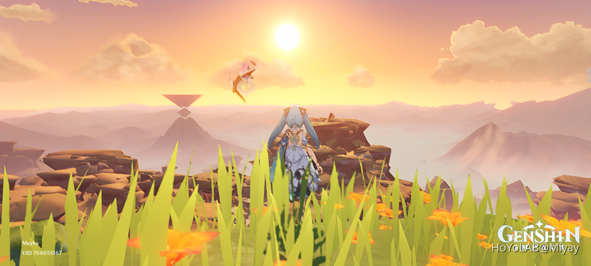 Faruzán en el atardecer Genshin Impact | HoYoLAB
