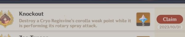 Random achievement Genshin Impact | HoYoLAB