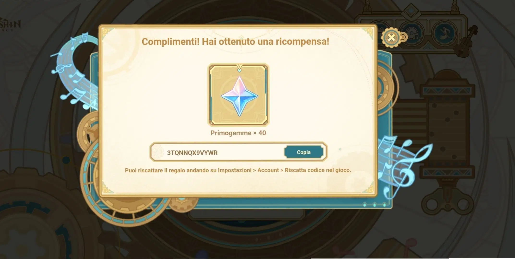 Codes?? Yes! Thx ♥️ Genshin Impact | HoYoLAB