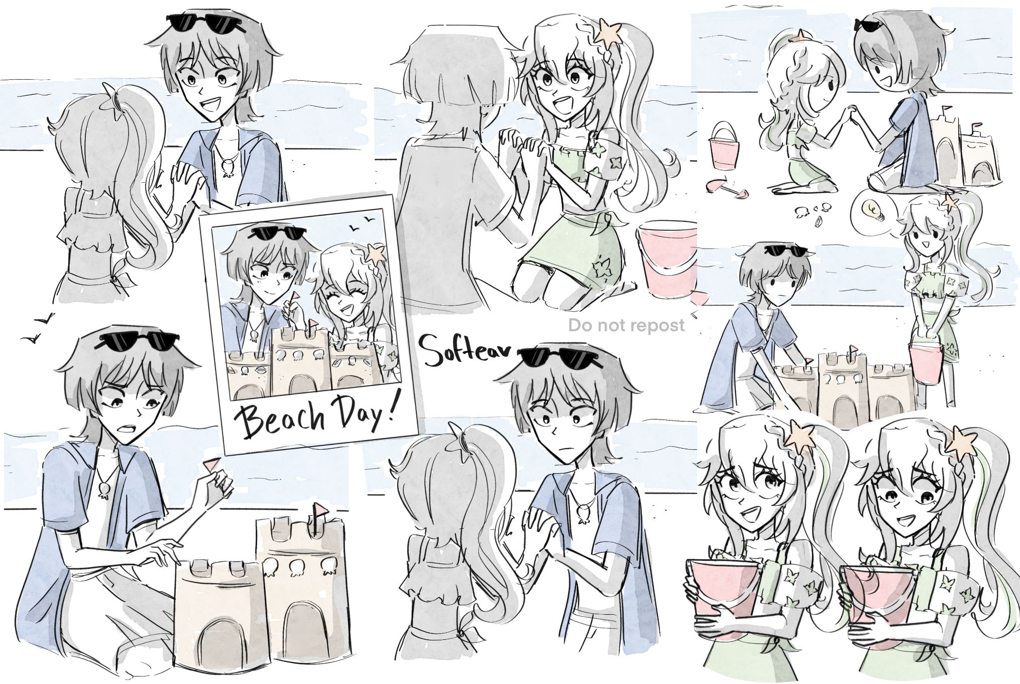 Beach day Genshin Impact | HoYoLAB