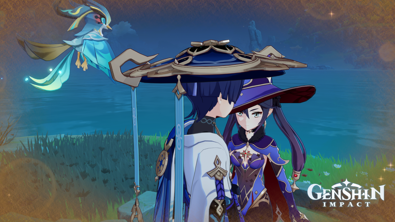 Wanderer X Mona Genshin Impact | HoYoLAB
