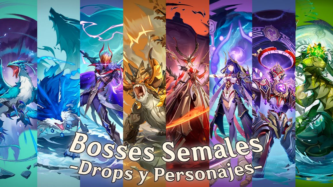 GUÍA BOSSES SEMANALES - Drops, personajes y donde se encuentran Genshin Impact | HoYoLAB