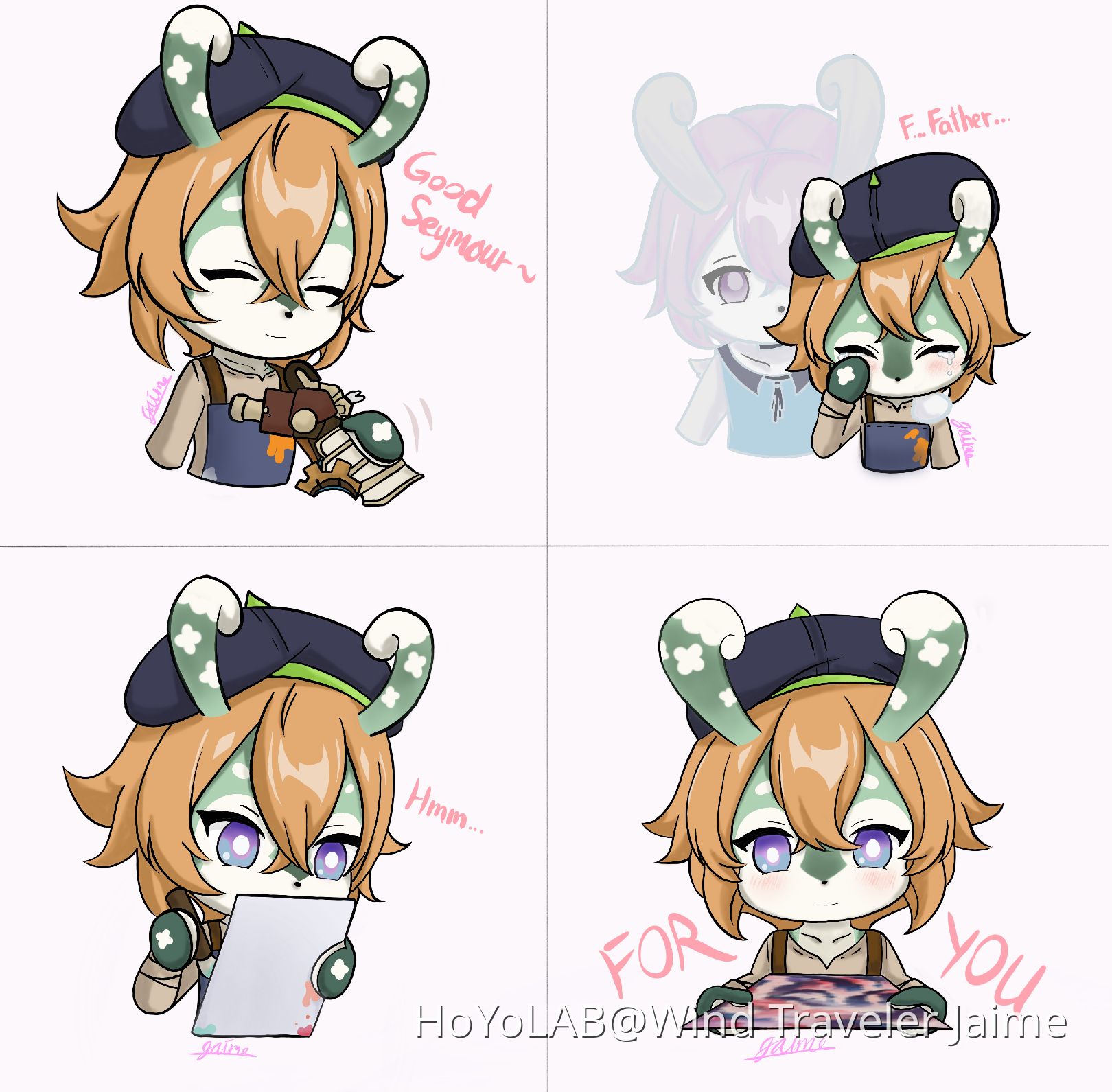 Melusine mamere stickers~ Genshin Impact | HoYoLAB