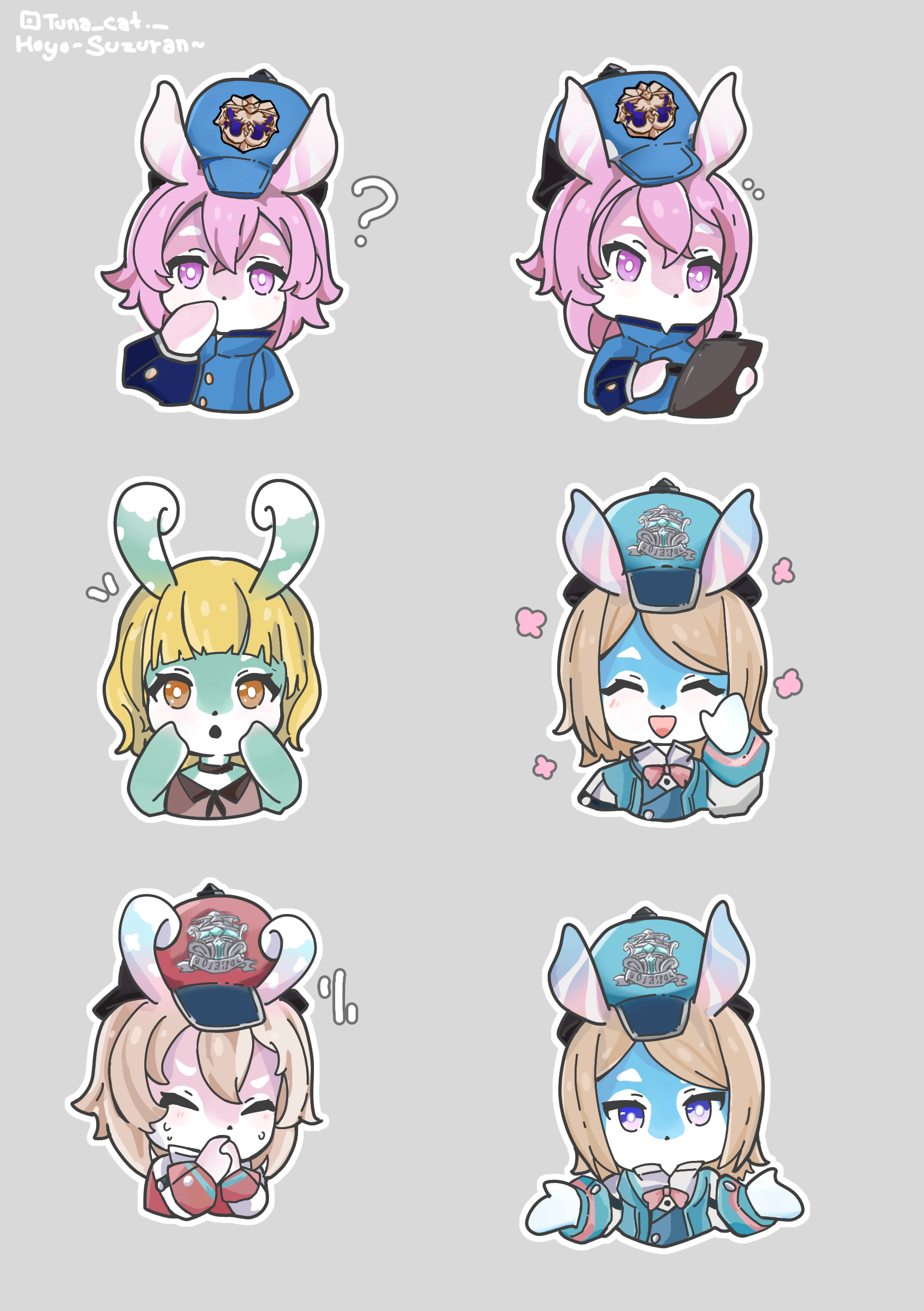 melusine stickers Genshin Impact | HoYoLAB
