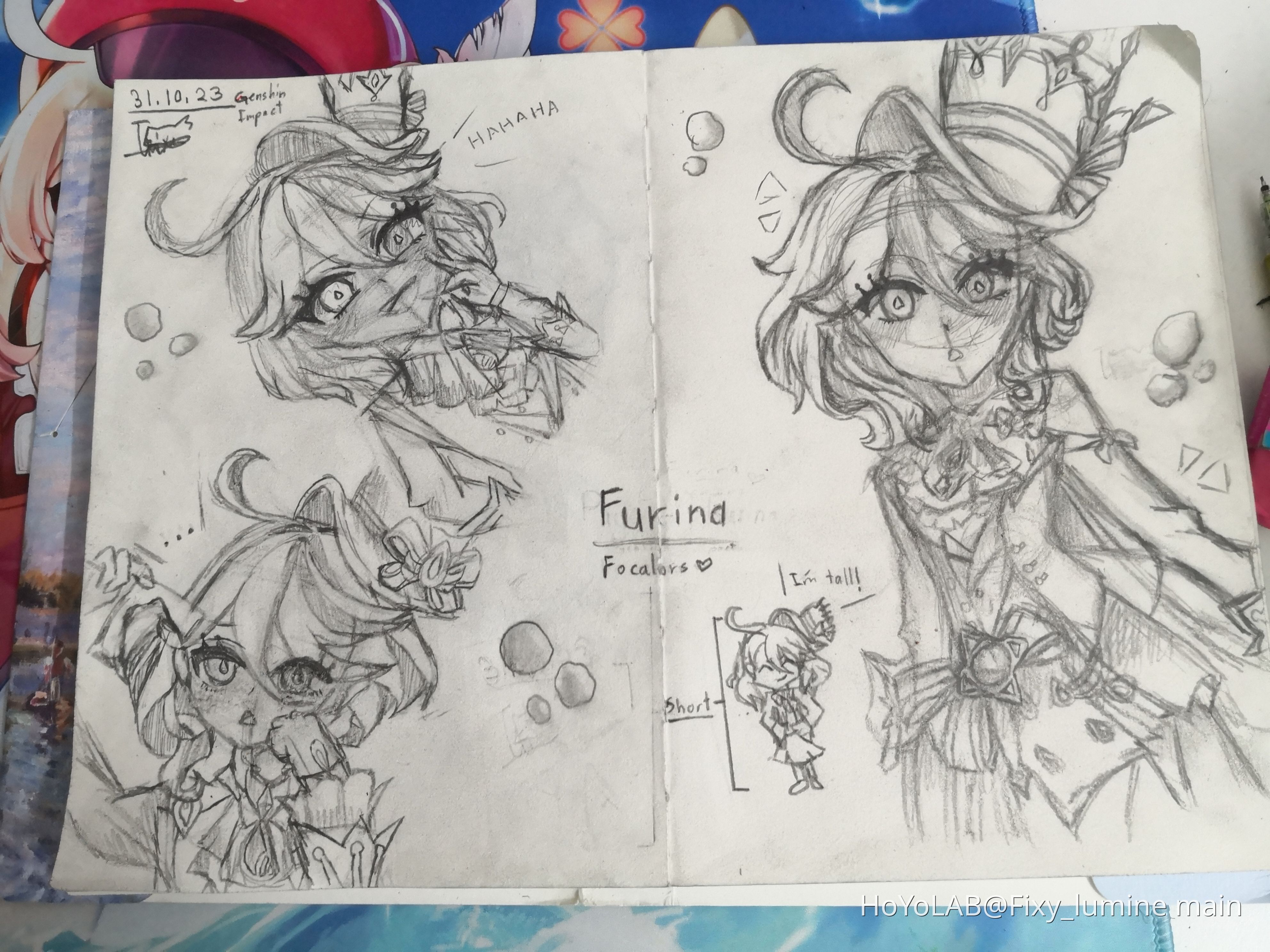Furina fanart💙🌟 Genshin Impact | HoYoLAB