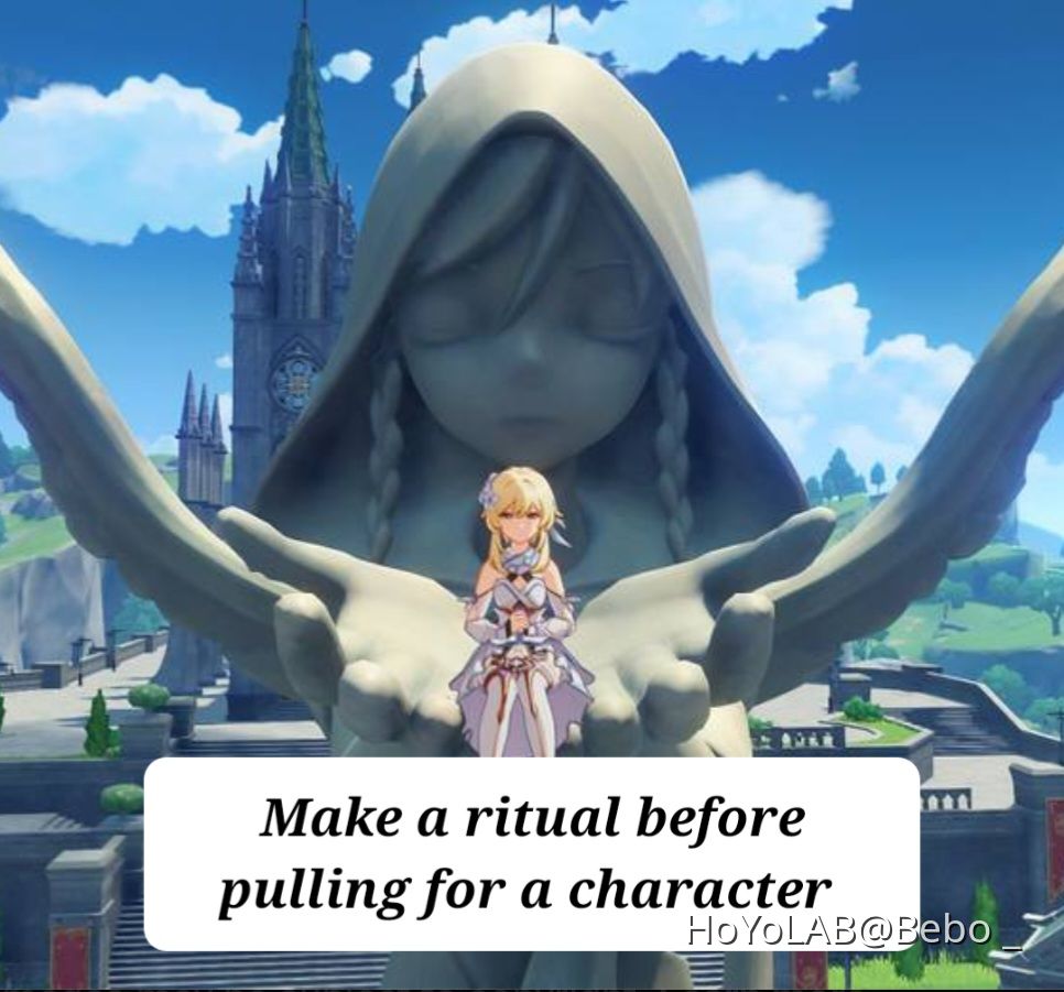 What's your unwritten genshin rule? Genshin Impact | HoYoLAB