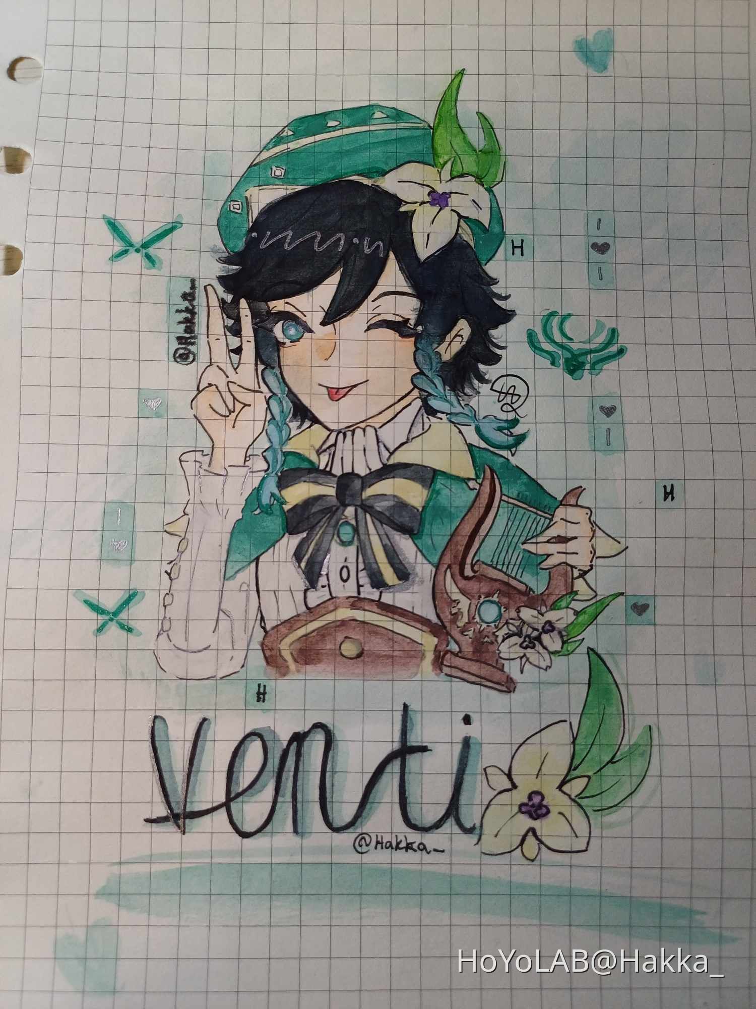 VENTI - Windborne Bard!🌀🍷🎶 (yup, another) Genshin Impact | HoYoLAB