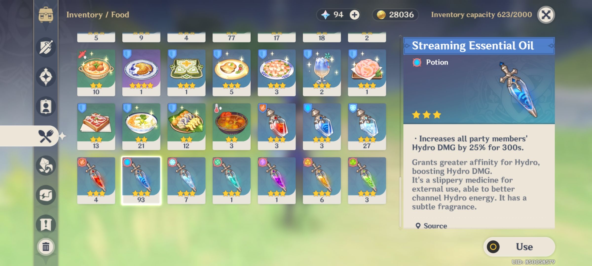 love cooking and collecting potions Genshin Impact | HoYoLAB