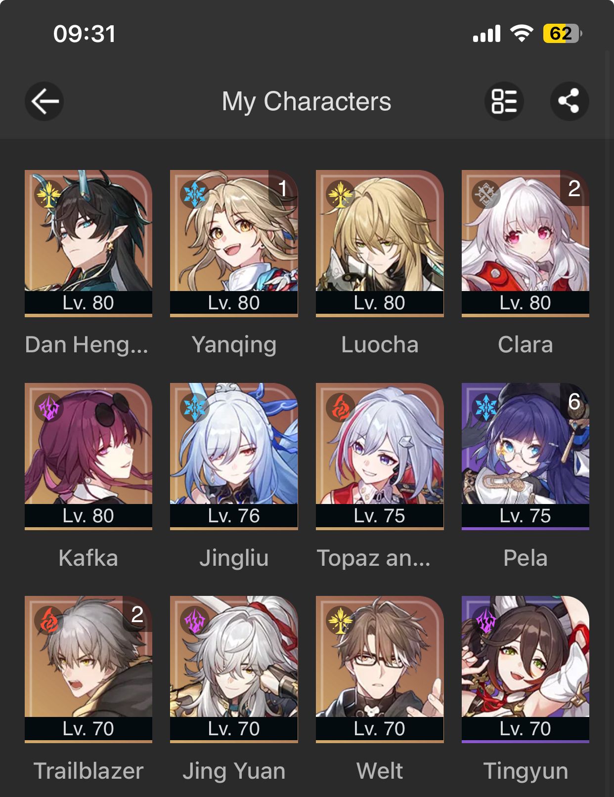 never lost my 50/50s after that first Seele banner Honkai: Star Rail ...