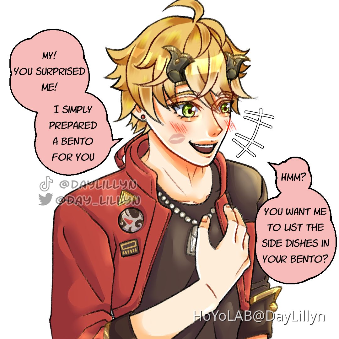 Blushing Thoma Genshin Impact | HoYoLAB
