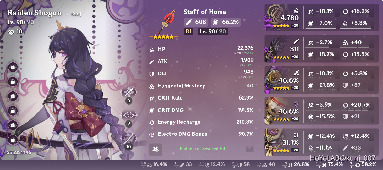 ei new build any suggestions ? Genshin Impact | HoYoLAB