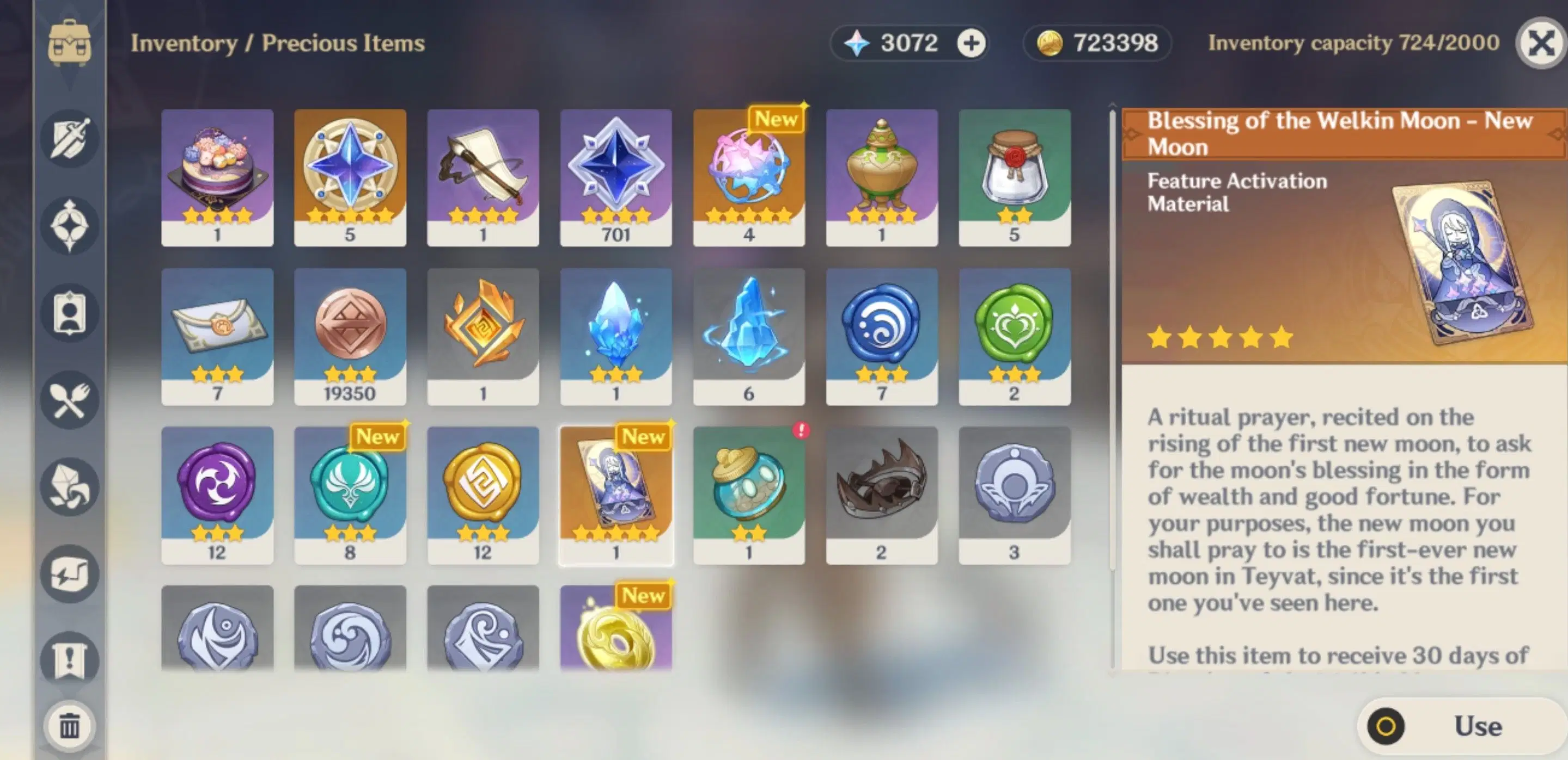 Reminder: less than 10% of Genshin Impact players have this rare item ...