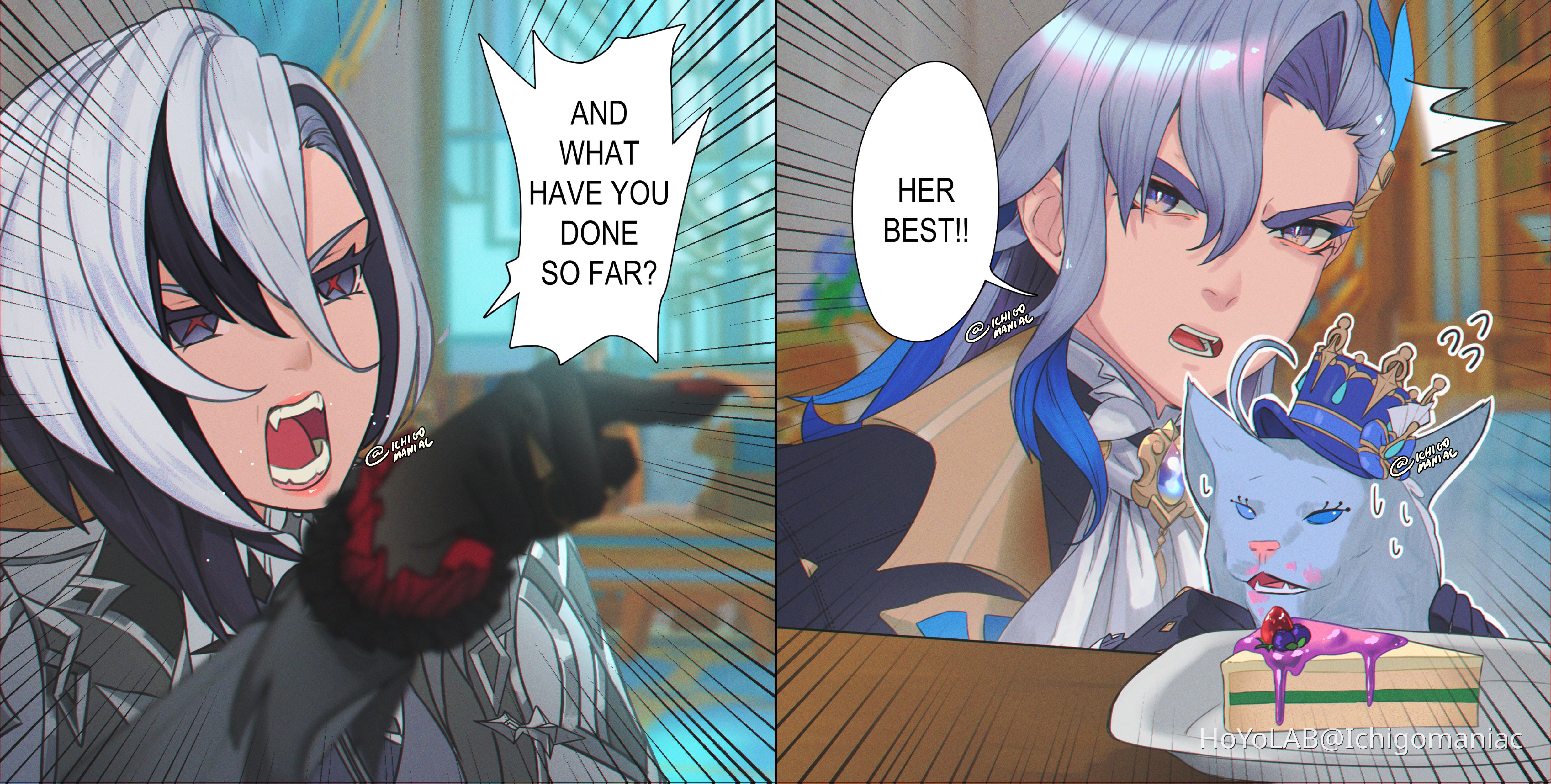 She is doing her best Genshin Impact | HoYoLAB