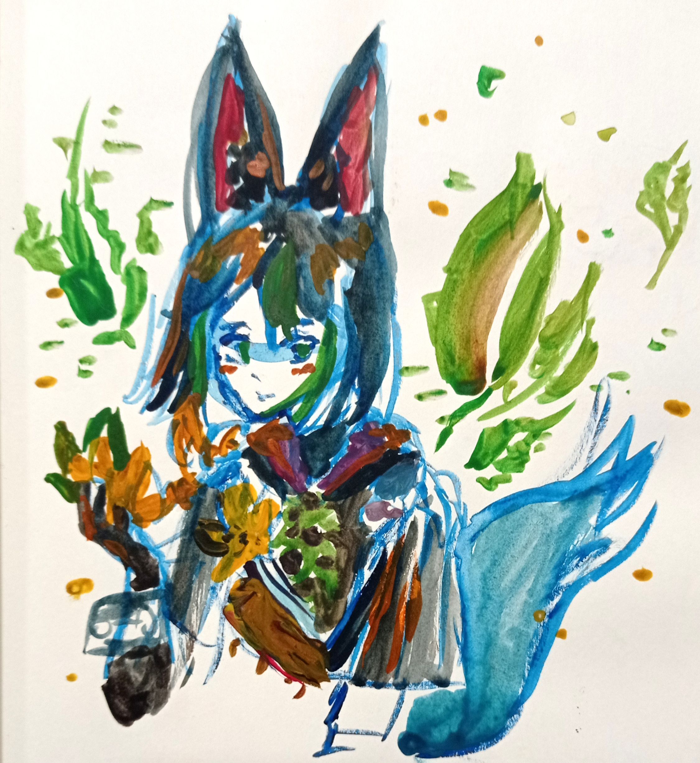 Sketchbook tour but just Cynonari 💜💚 Genshin Impact | HoYoLAB