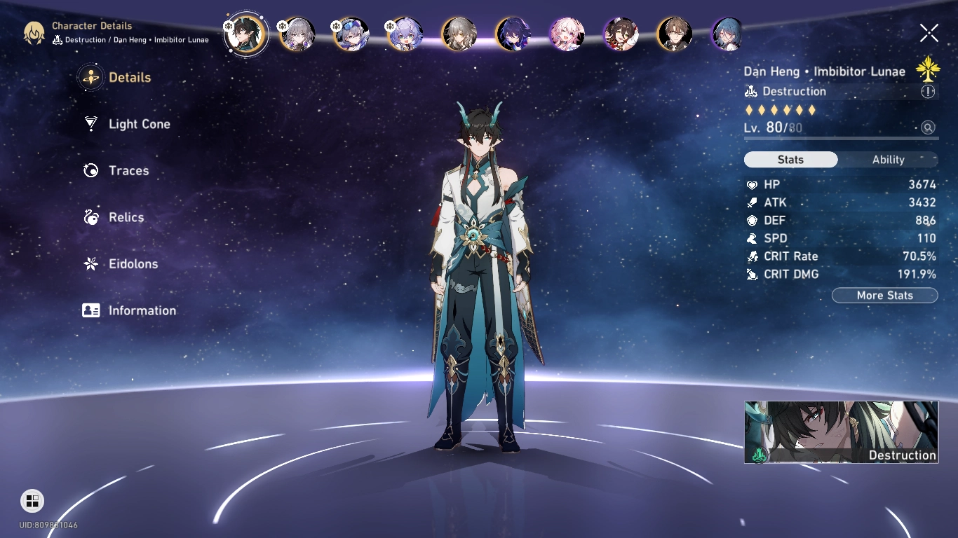 Can someone help me with deciding which build i use for Danheng II ...