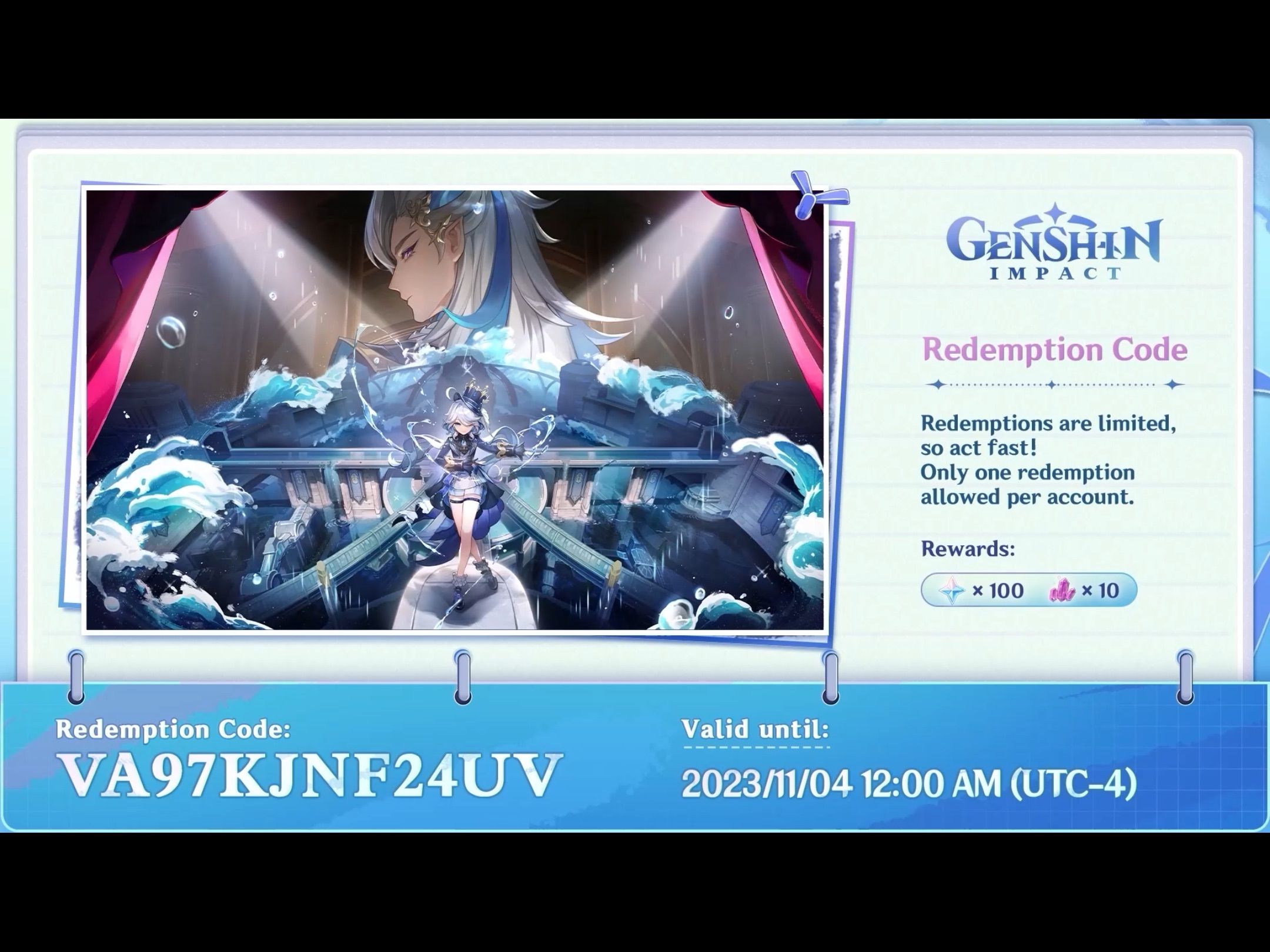 Version 4.2 Codes Genshin Impact | HoYoLAB