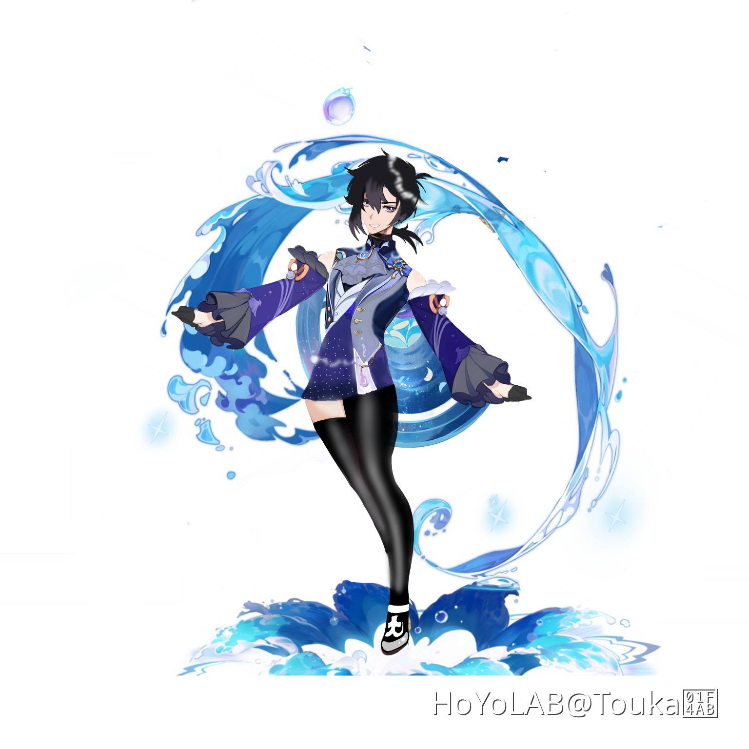 Remake of genshin oc: Touka Genshin Impact | HoYoLAB