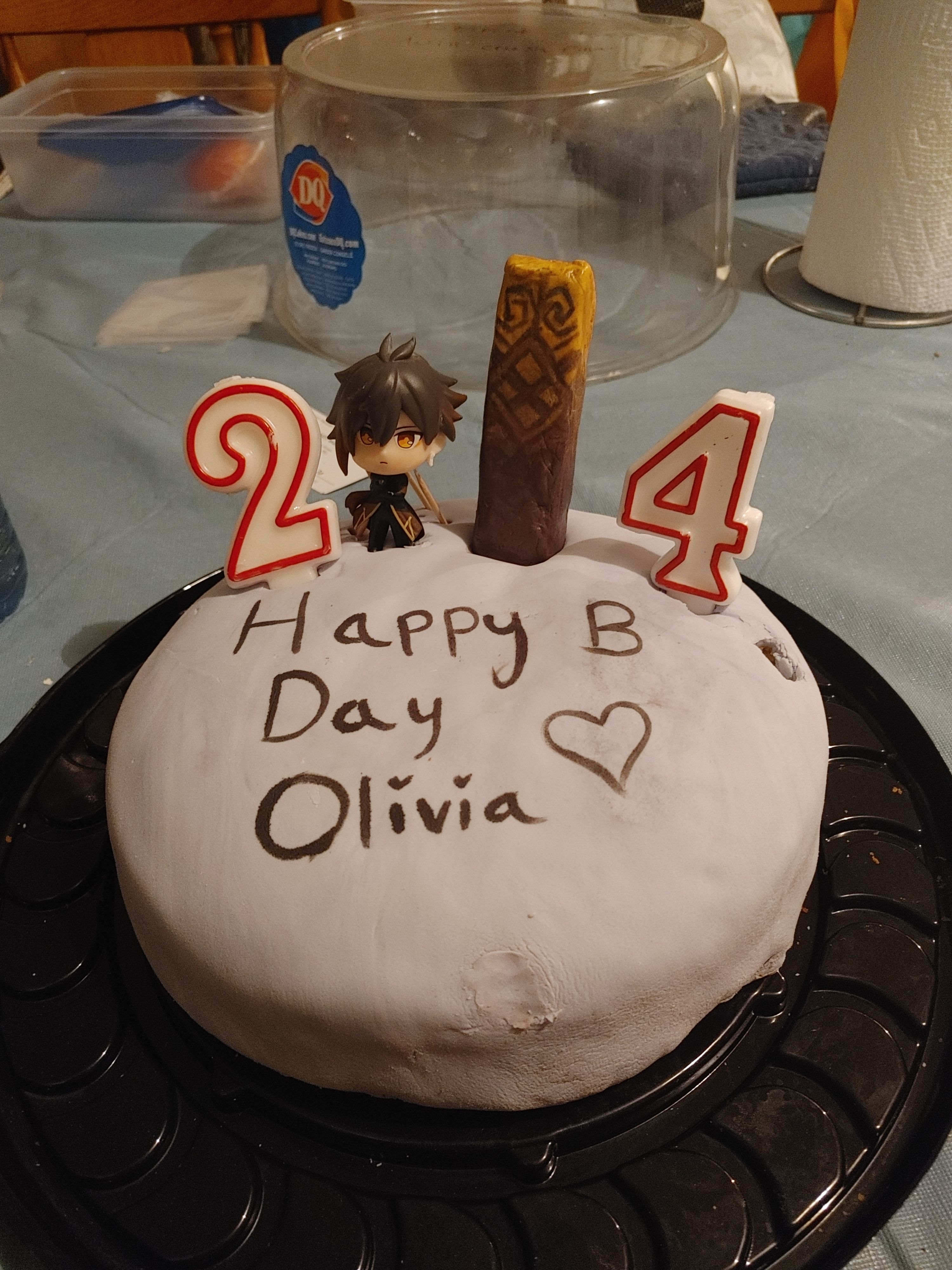 Wanted everyone to appreciate my birthday cake! 😊 Genshin Impact | HoYoLAB