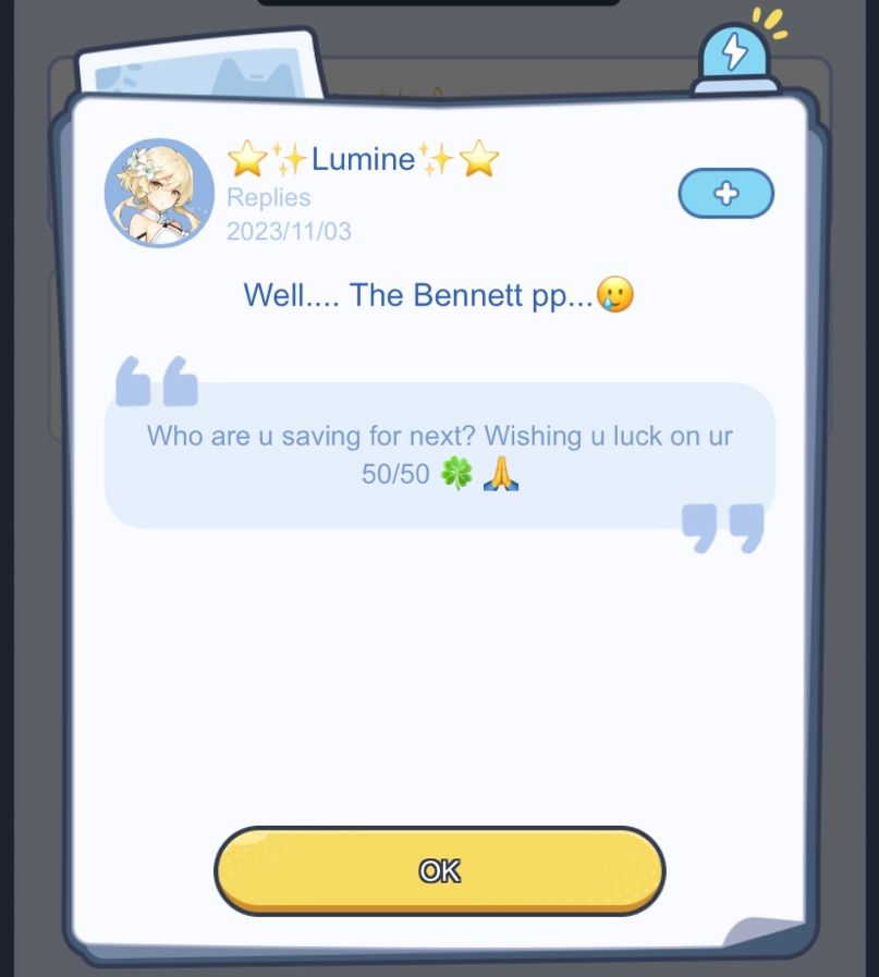 Bennett :,) Genshin Impact | HoYoLAB