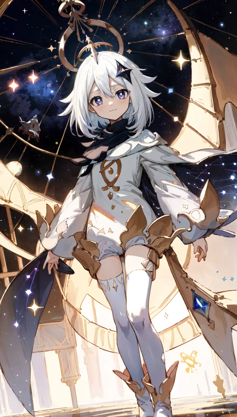 "What is it ? What is it ? Is it another Paimon ?" Paimon the celestial ...