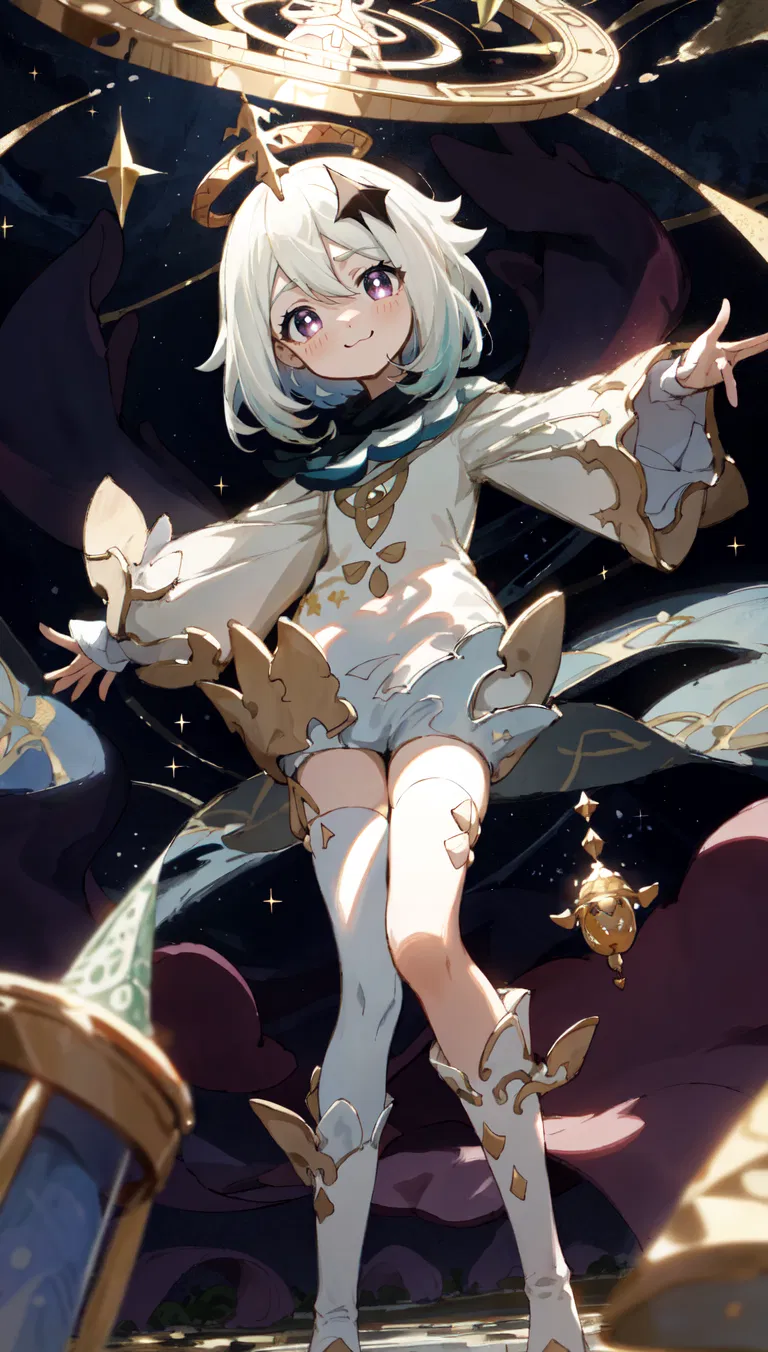 "What is it ? What is it ? Is it another Paimon ?" Paimon the celestial ...