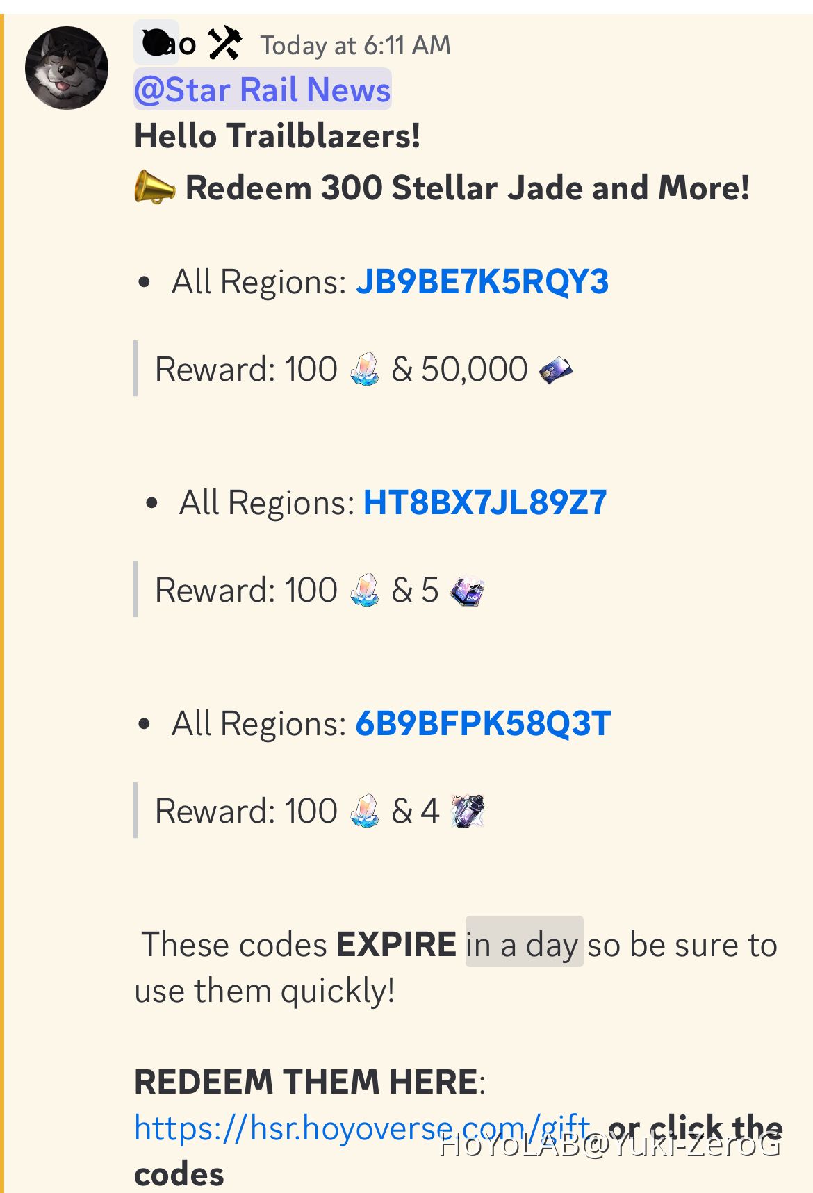 Redeem Codes for Free Stellar Jade & More! (Expires in 22 hours) Honkai ...